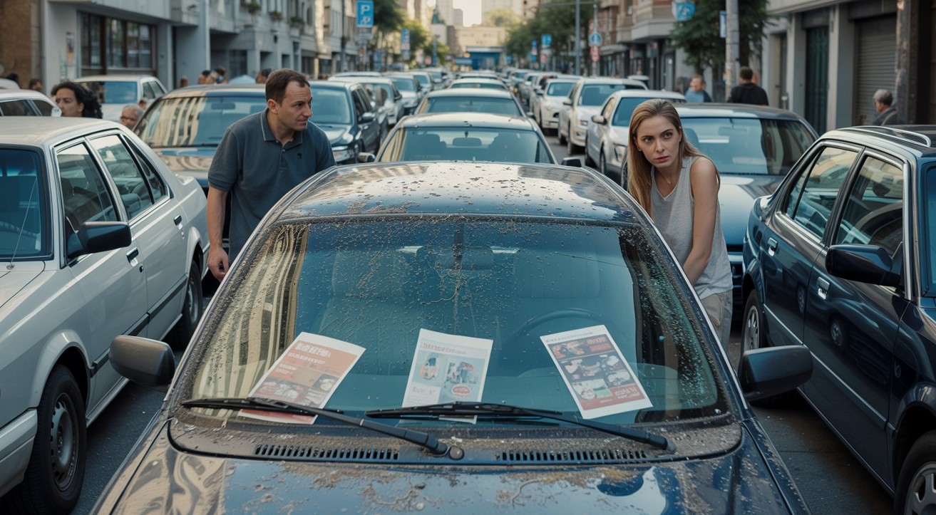 Come faccio a far spostare una auto parcheggiata per strada da ...