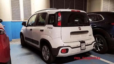 La prime foto della Fiat Panda classica restyling 2024, modello city car