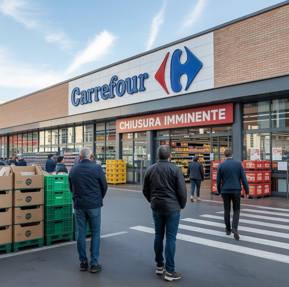 Carrefour, chiusura in Italia possibile. Cosa succede ai dipendenti ...