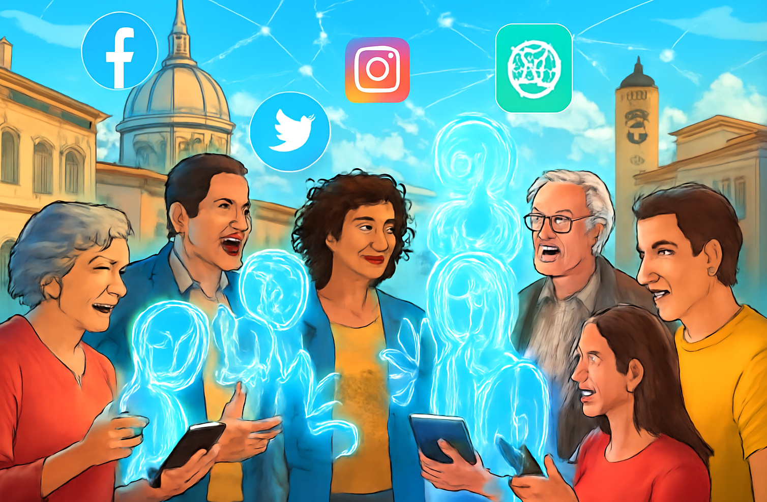 Come usano gli italiani Internet? ChatGpt record, seguono i social ...