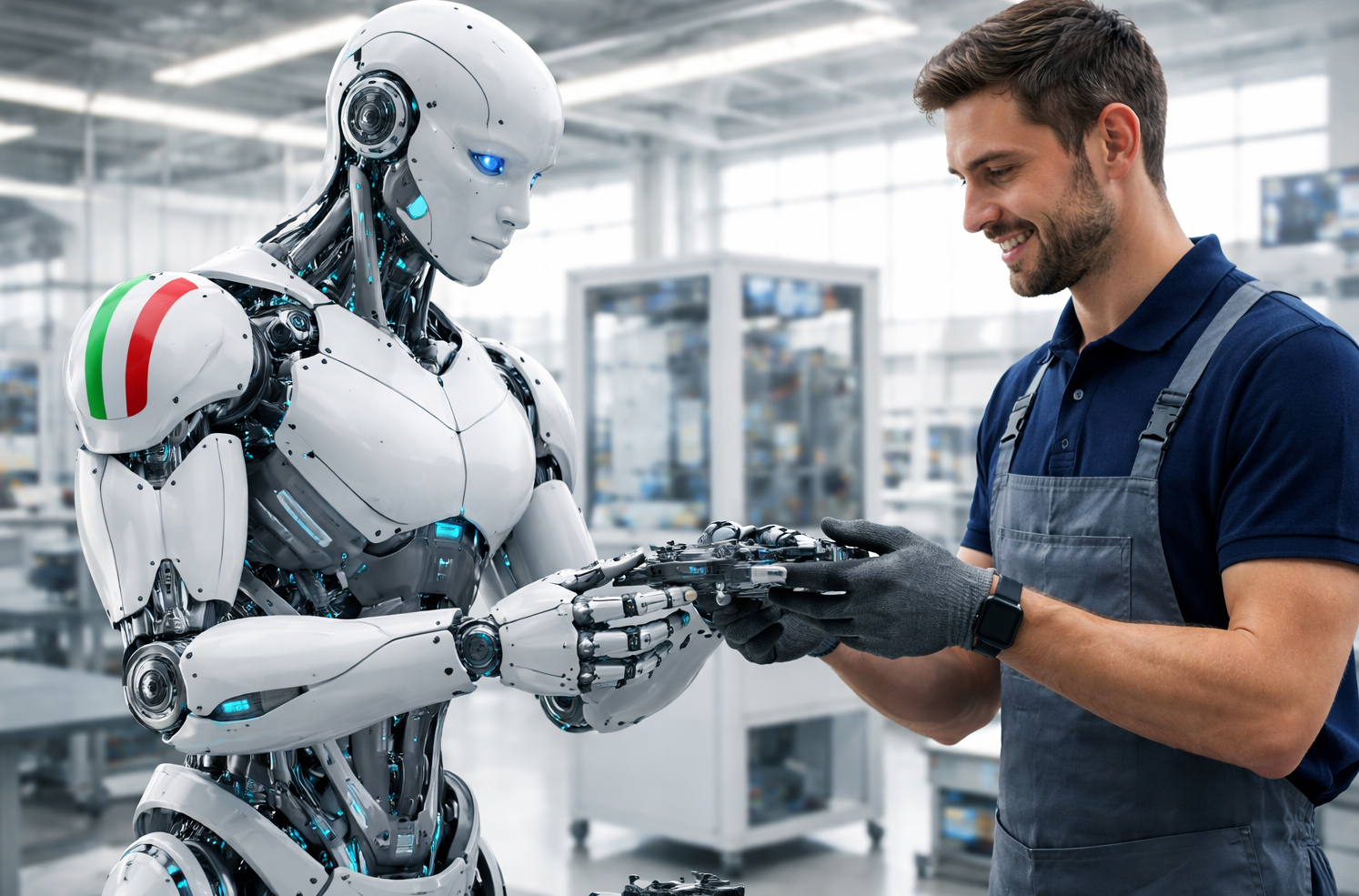 Gene.01 come è fatto e funziona il robot umanoide italiano che lavorerà ...