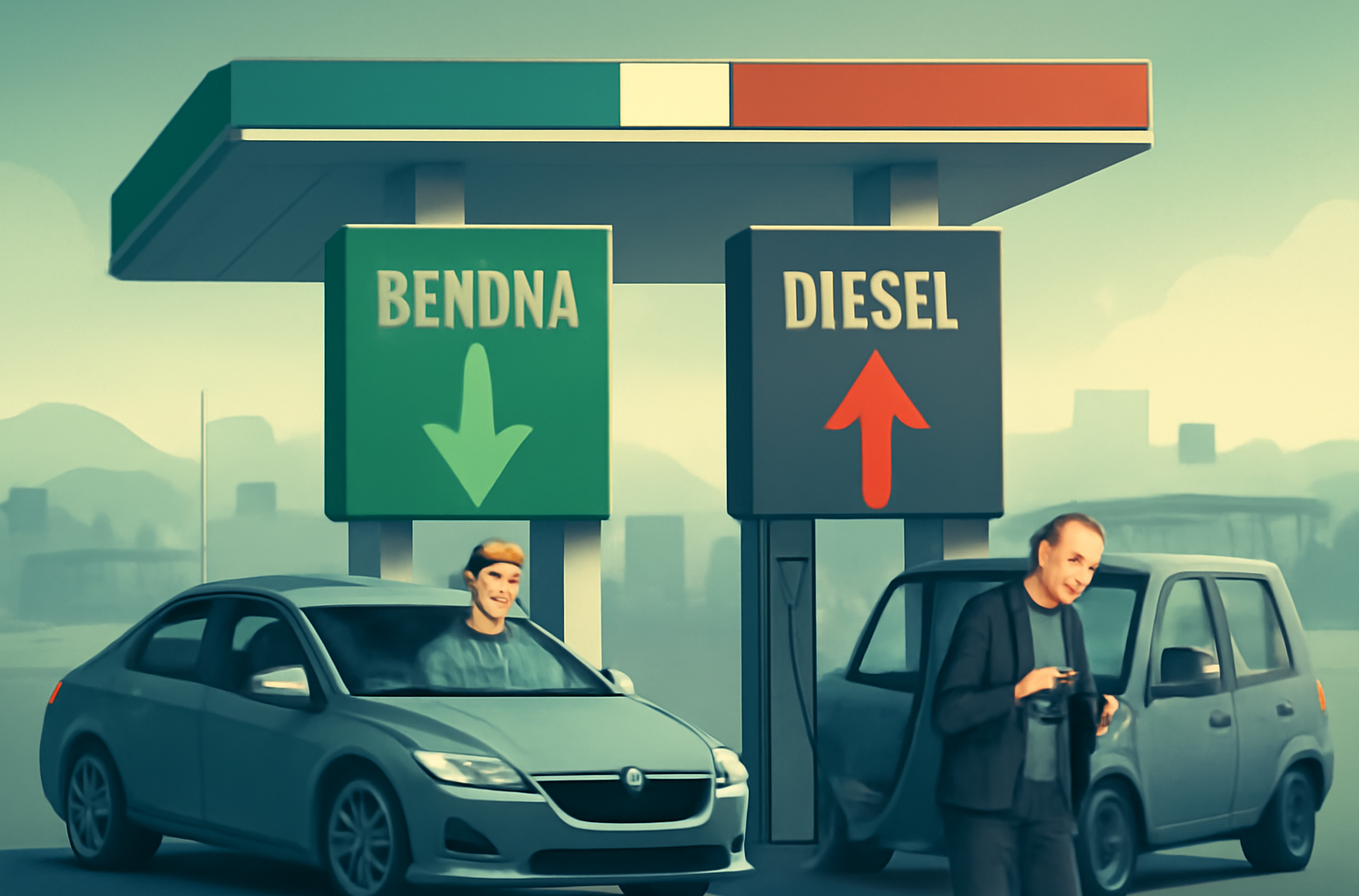 Quali sono gli importi del prezzo della benzina e del diesel al via nel ...