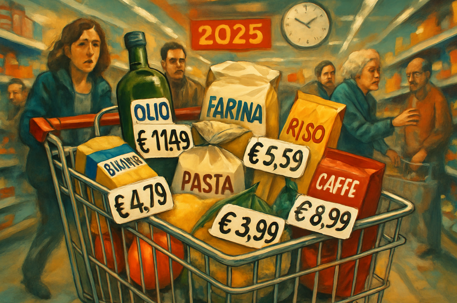 Quanto costa davvero fare la spesa? I prezzi medi 2025 in continuo rialzo rappresentano la vera ...