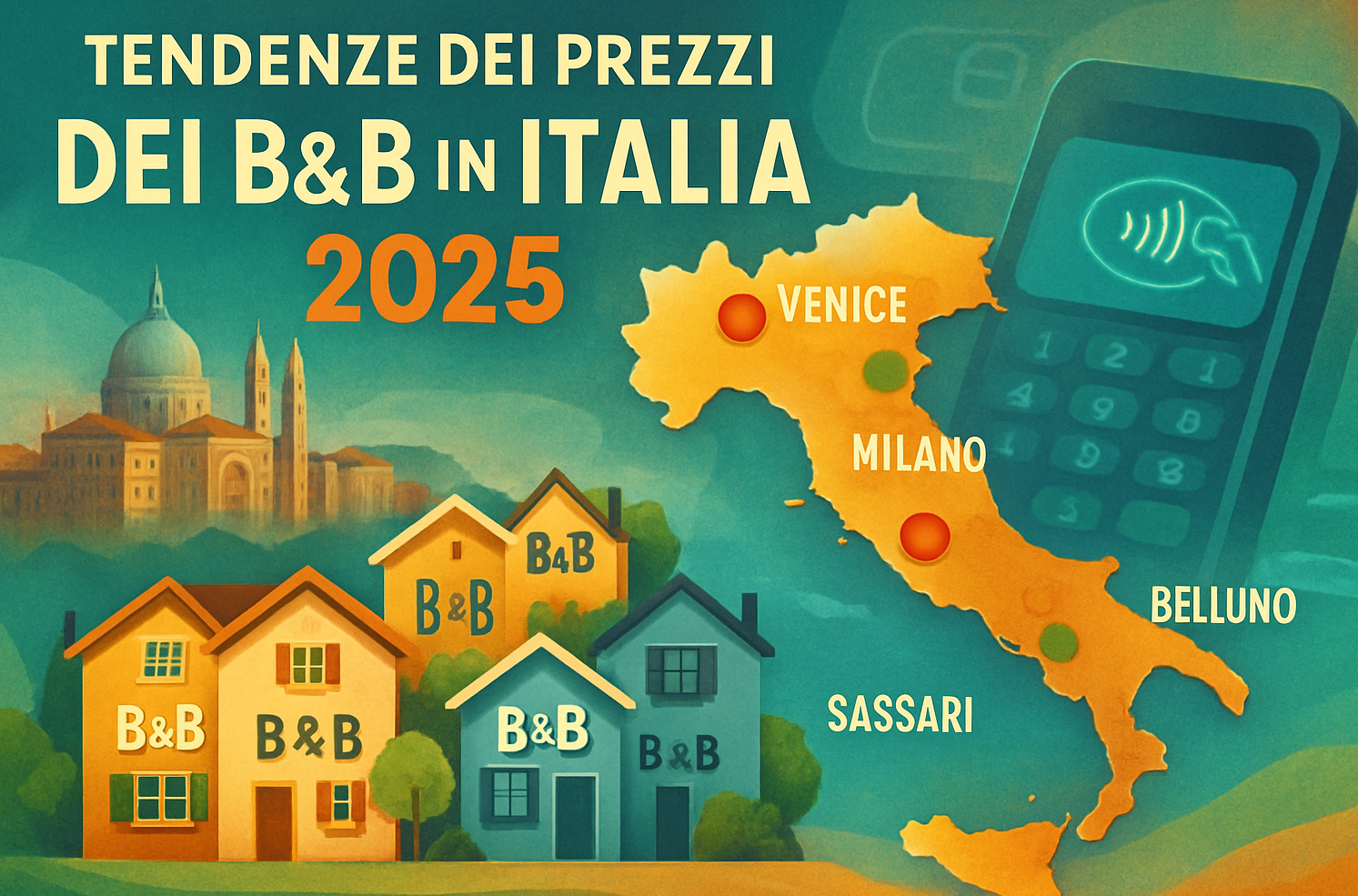 Quanto costa un B&B? I prezzi medi 2025 a notte. Le città più care e quelle meno costose ed ...