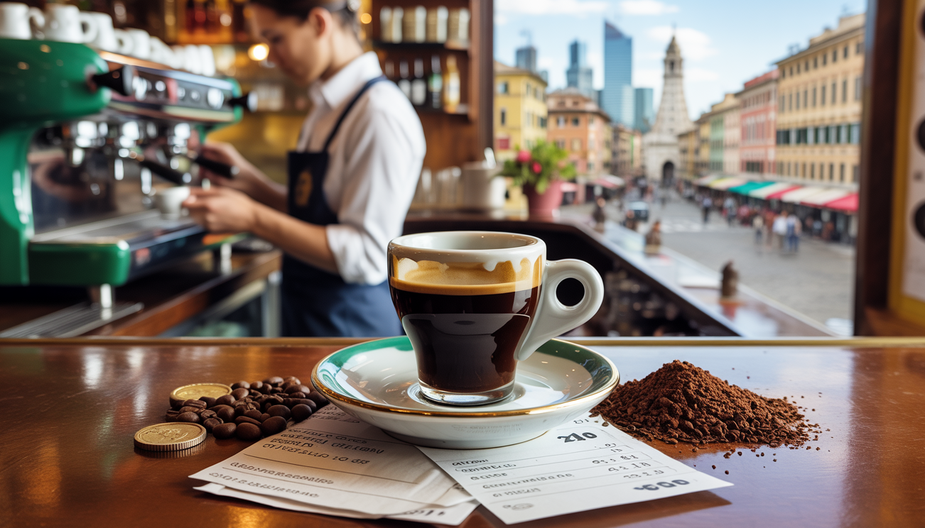 Quanto dovrebbe costare davvero un caffè al bar considerando prezzi materie prime, costi e tasse ...