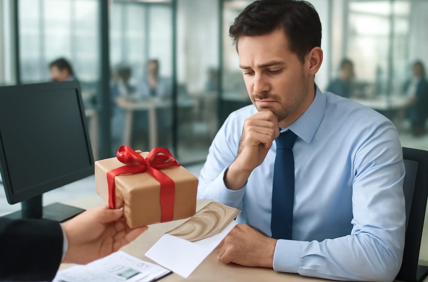 Se ricevo omaggi, regali o soldi dai clienti li posso prendere ...