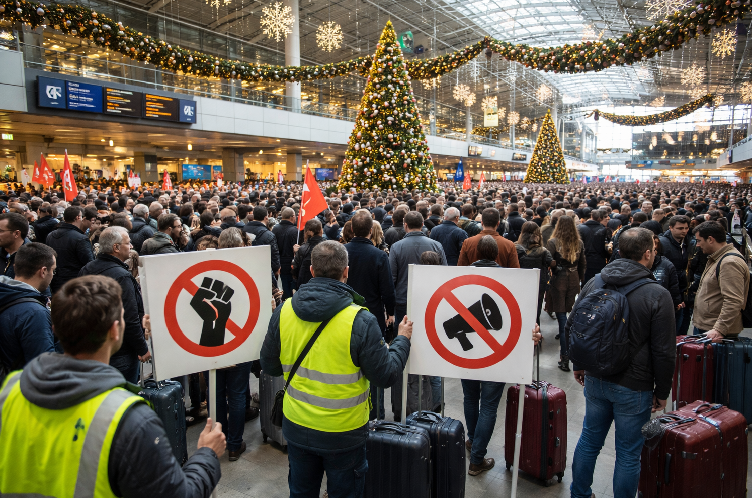 Tra partenze e proteste, gli scioperi negli aeroporti europei mettono a ...